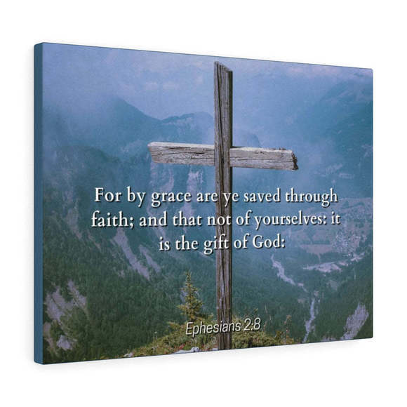 Express Your Love Gifts | Art | Scripture Sign Of God Ephesians 28 Bible Verse Canvas Christian ...